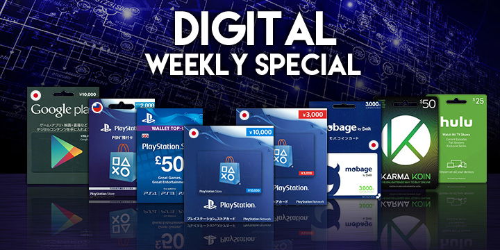 WEEKLY SPECIAL: Instant Digital Codes! - Playasia Blog