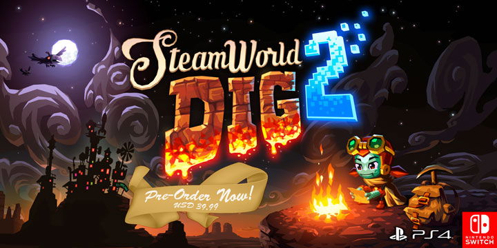 Dig to Find Rusty in SteamWorld Dig 2 - Playasia Blog