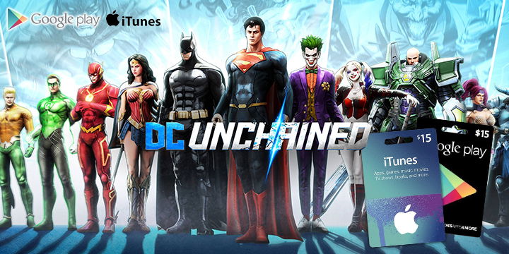 Join the greatest heroes with DC Unchained for iOS and Android!