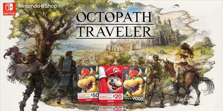 Create your own fate with Octopath Traveler for Nintendo Switch!