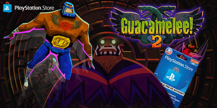 Avocado + Luchadores = Guacamelee! 2 for PS4...taste it!
