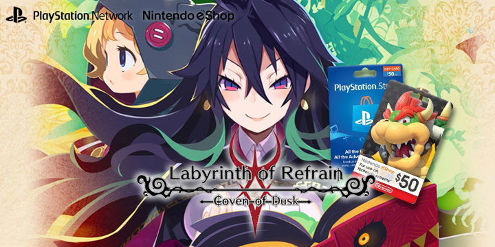 Labyrinth of Refrain: Coven of Dusk for Switch & PS4 will aMAZE you!