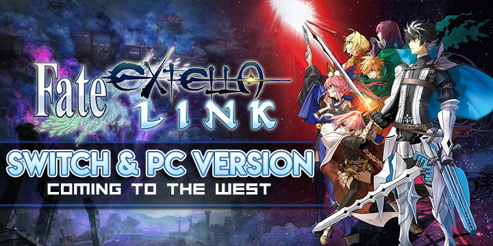 Fate/Extella Link: Switch and PC Versions Will be Available to the West