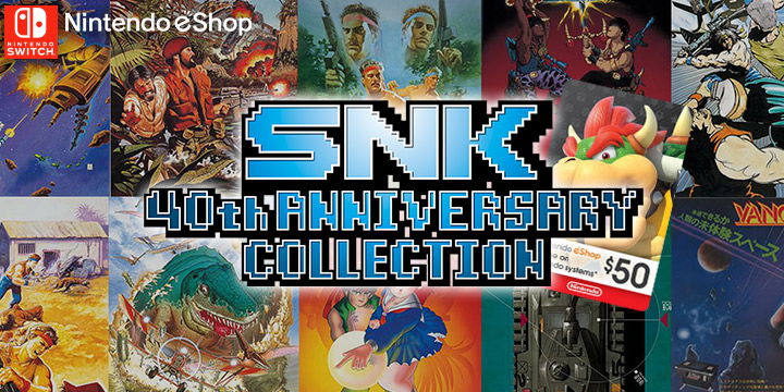 SNK 40th Anniversary Collection for NS - Future meets Retro!