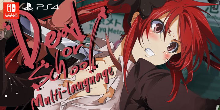 Dead or School: Physical Release for PS4 & Switch this August