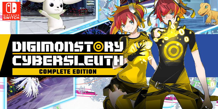 Digimon Story Cyber Sleuth Complete Edition Coming to Switch!