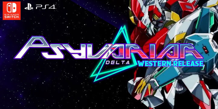 Psyvariar Delta: Western Release Coming for PS4 & SW | Pre-order Now!