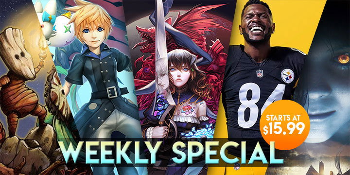 WEEKLY SPECIAL: Bloodstained: Ritual of the Night, Madden 19, & More!
