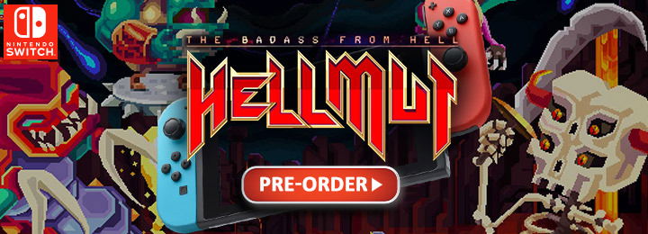 Be The Badass of Hell in Hellmut: The Badass from Hell | Pre-order Now