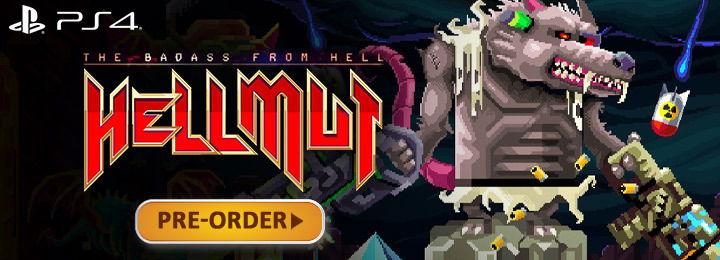 Be The Badass of Hell in Hellmut: The Badass from Hell | Pre-order Now