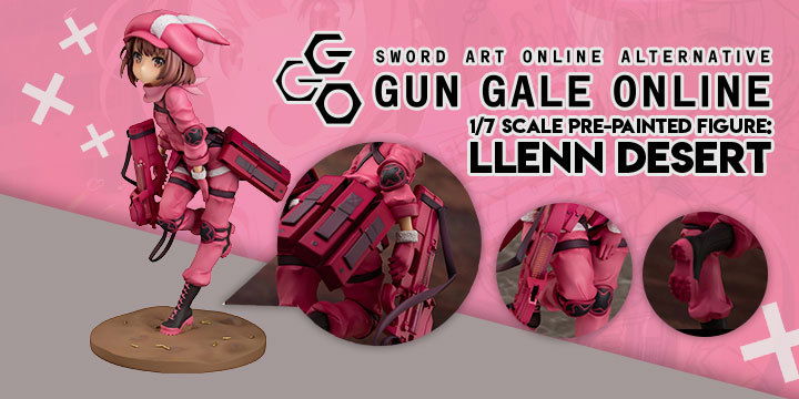 SOA Alternative Gun Gale's Llenn 1/7 figure and new merch available now!