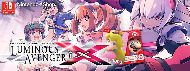 Gunvolt Chronicles: Luminous Avenger iX for PS4, NS & XB1 – Save us!!!