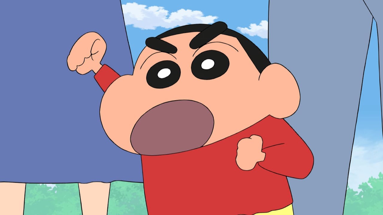 Crayon Shin-chan Arashi wo Yobu Honoo no Kasukabe Runner!! - Run!
