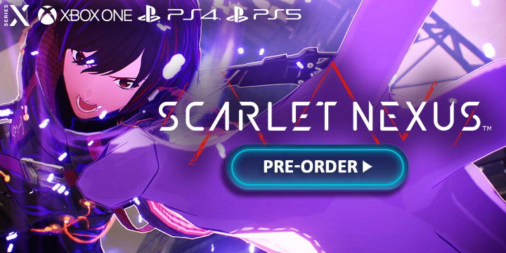 Scarlet Nexus Confirmed For PS4, XONE, PS5 & XSX Pre-order Now!