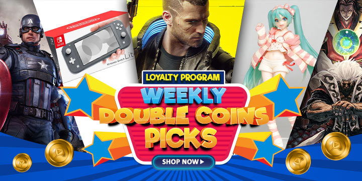 Playasia Loyalty Program: Weekly Double Coins Picks!