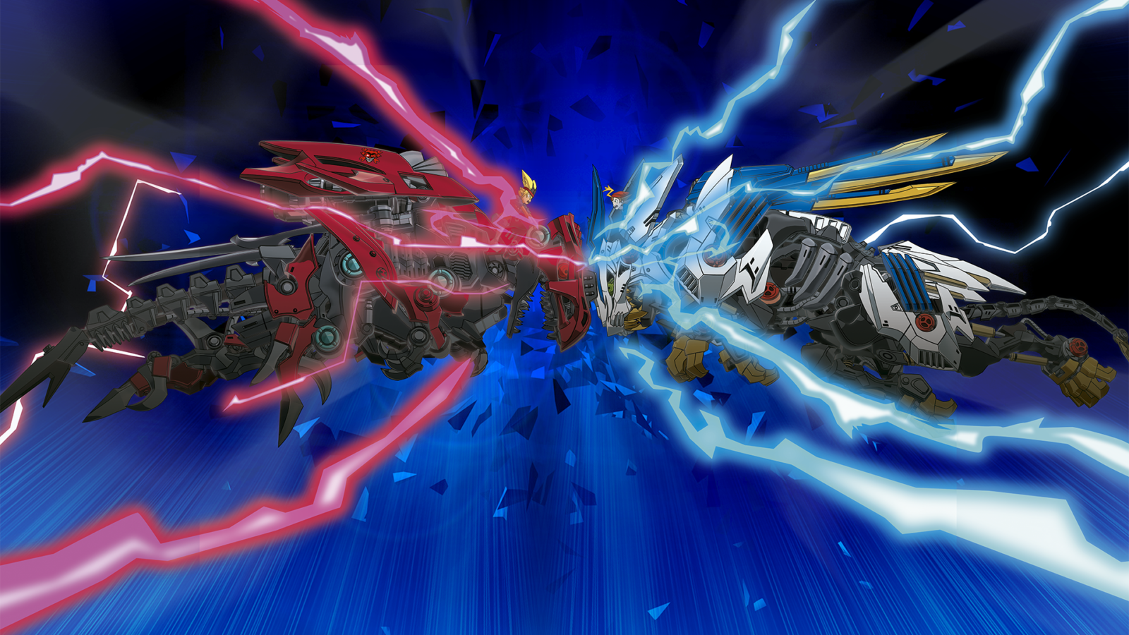 Zoids Wild: Blast Unleashed for NS - Crew Up! Break the enemies down!