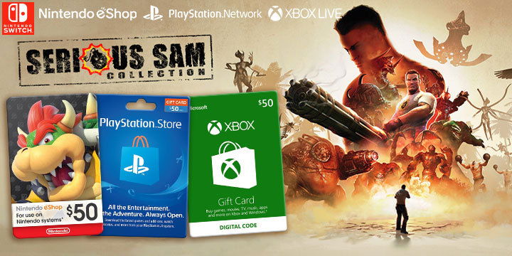 Serious Sam Collection for PS4, NS & XB1 - Time to get serious!