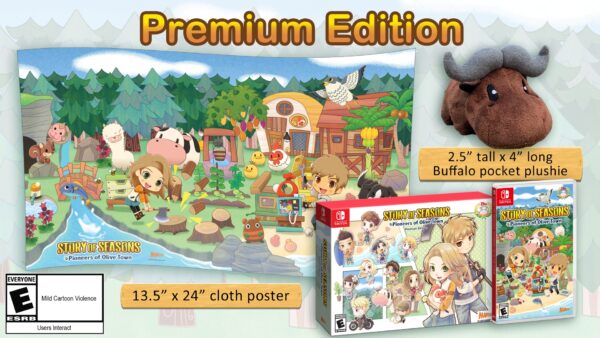 Story of Seasons: Pioneers of Olive Town Limited Editions Announced
