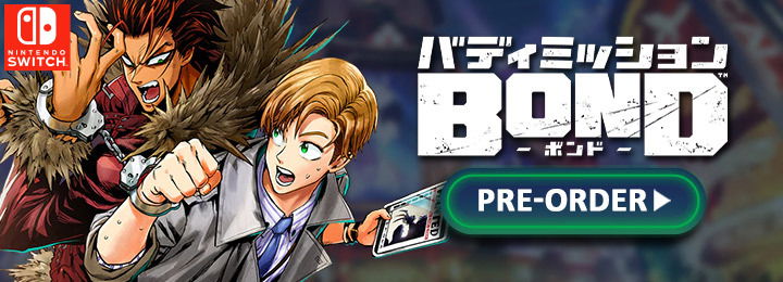 Buddy Mission: BOND for Switch Character Designed by Yusuke Murata