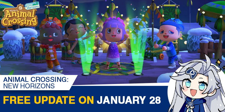 Animal Crossing New Horizons January Update – CASZ