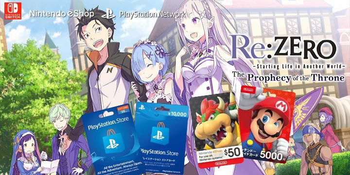 Re:Zero - The Prophecy of the Throne for PS4 & NS - Raise the curtain!