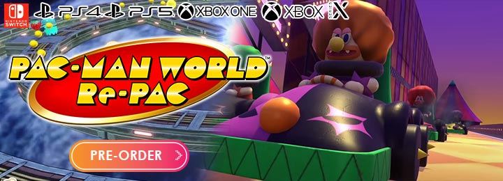 Pac-Man World Re-PAC For PS4, PS5, XONE, XSX & SW