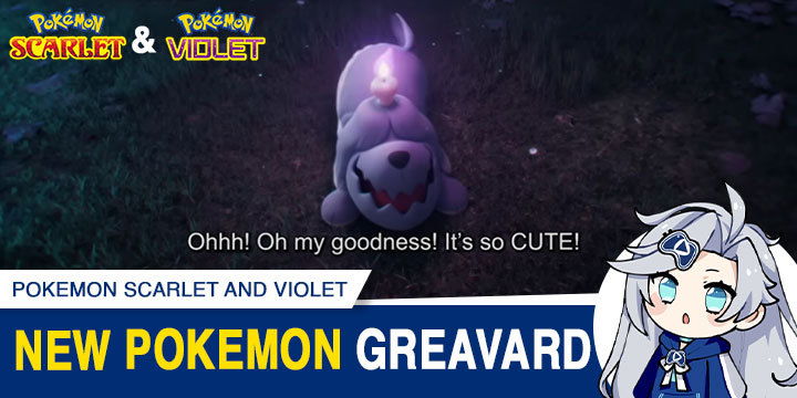 Pokemon Scarlet and Violet: Ghost Dog Pokemon Greavard