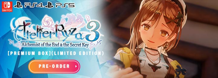 Atelier Ryza 3: Alchemist of the End & the Secret Key Pre-order
