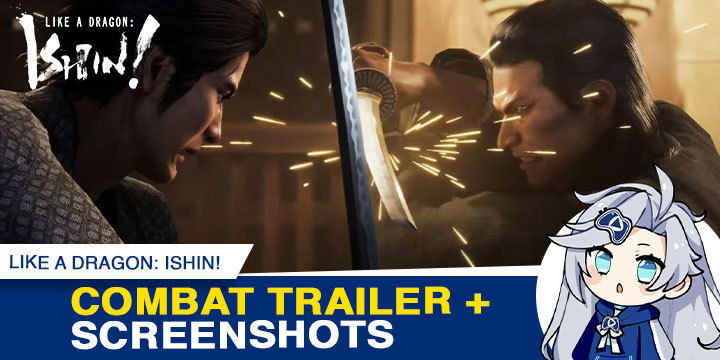 Like a Dragon: Ishin! Combat Trailer + Screenshots