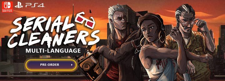 Serial Cleaners Physical Release with Multi-language Launches on March ...
