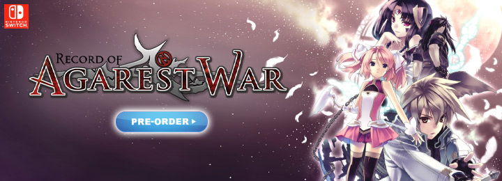 Record of Agarest War Physical Release For The Nintendo Switch