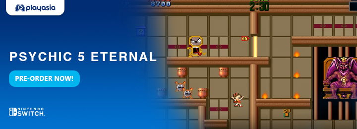 Psychic 5 Eternal for the Nintendo Switch Launches on July 27