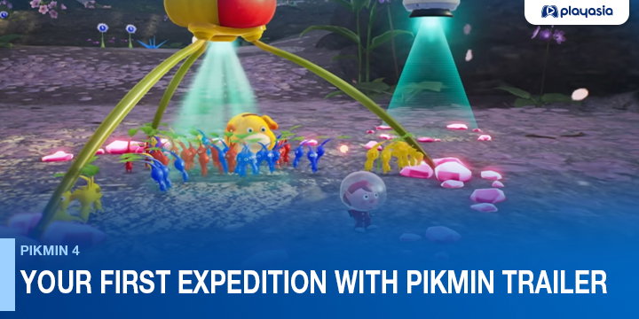 Pikmin 4: Watch 'Your First Expedition with Pikmin' Trailer