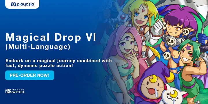 Magical Drop VI Physical Release for Switch with Multi-language