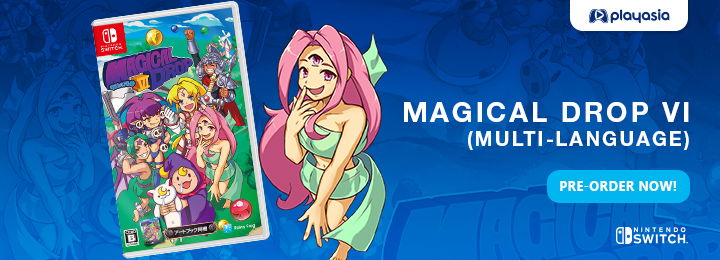 Magical Drop VI Physical Release for Switch with Multi-language