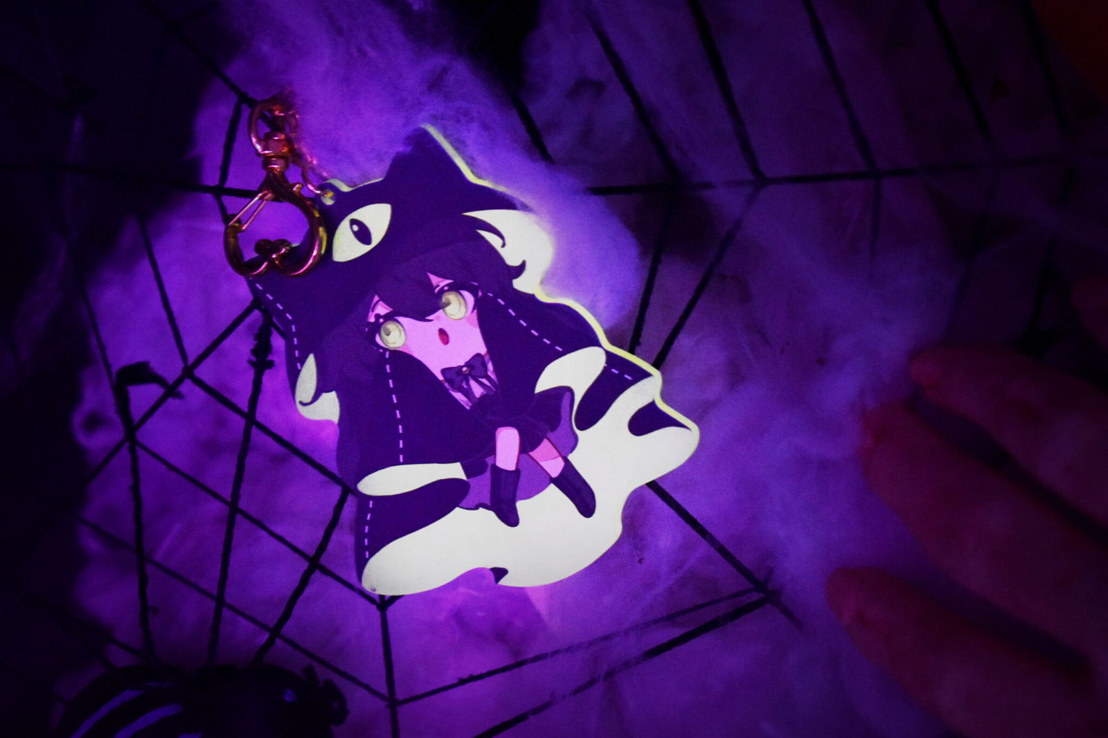 Obake Pam & Grimmi - Glow in the Dark Keychains Available for Pre-order!