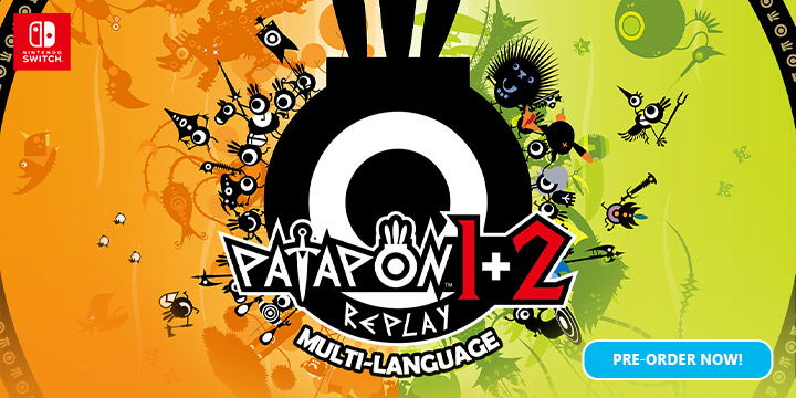 PATAPON 1+2 Replay Switch Physical with Multi-language Support in July