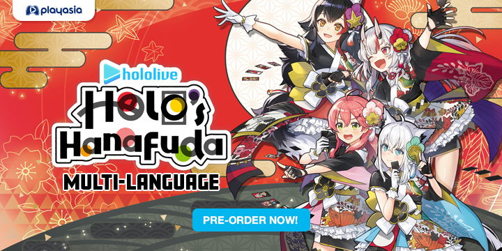 hololive Holo's Hanafuda Switch Physical with Multi-language Support ...