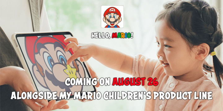 Hello, Mario! Coming on August 26 Alongside My Mario Children's Product ...