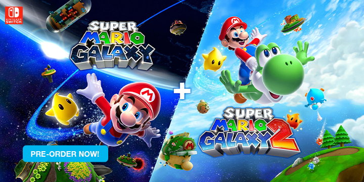 Super Mario Galaxy + Super Mario Galaxy 2: A Classic Comeback on October 2