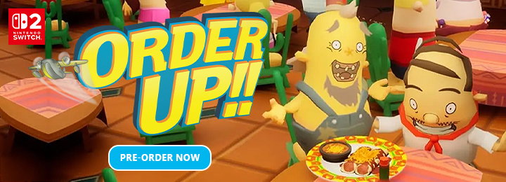 Order Up!! Launches to the Nintendo Switch 2 in Q2 2026 | Pre-order Now!