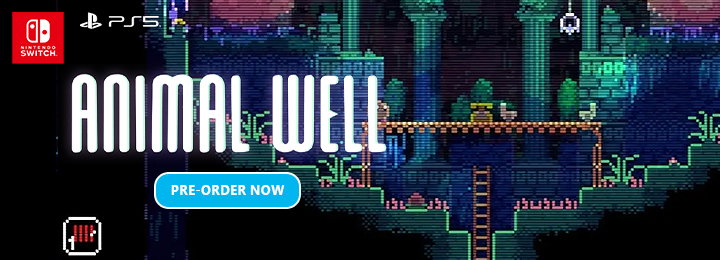 Animal Well Physical Re-release in US & Asia for PS5 & Switch