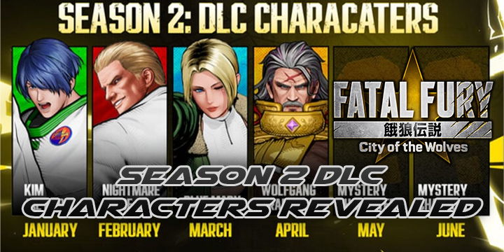 Fatal Fury: City of the Wolves Season 2 DLC Characters Revealed