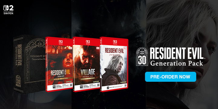 Resident Evil Generation Pack Launches to the Switch 2 on February 27