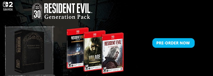 Resident Evil Generation Pack Launches to the Switch 2 on February 27
